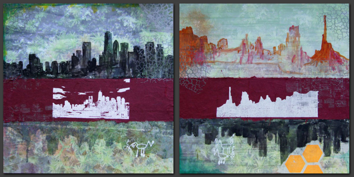 Mixed Media and Collage – Art Portfolio by Mark Steele